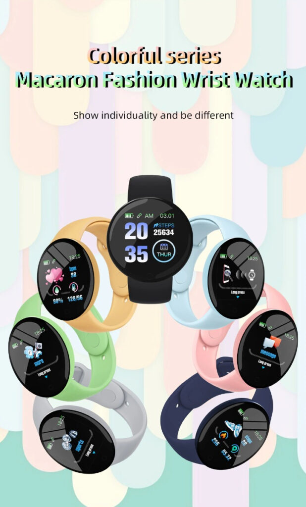 Reloj Inteligente Smartwatch Deportivo D18 Android Ios – Masshopping